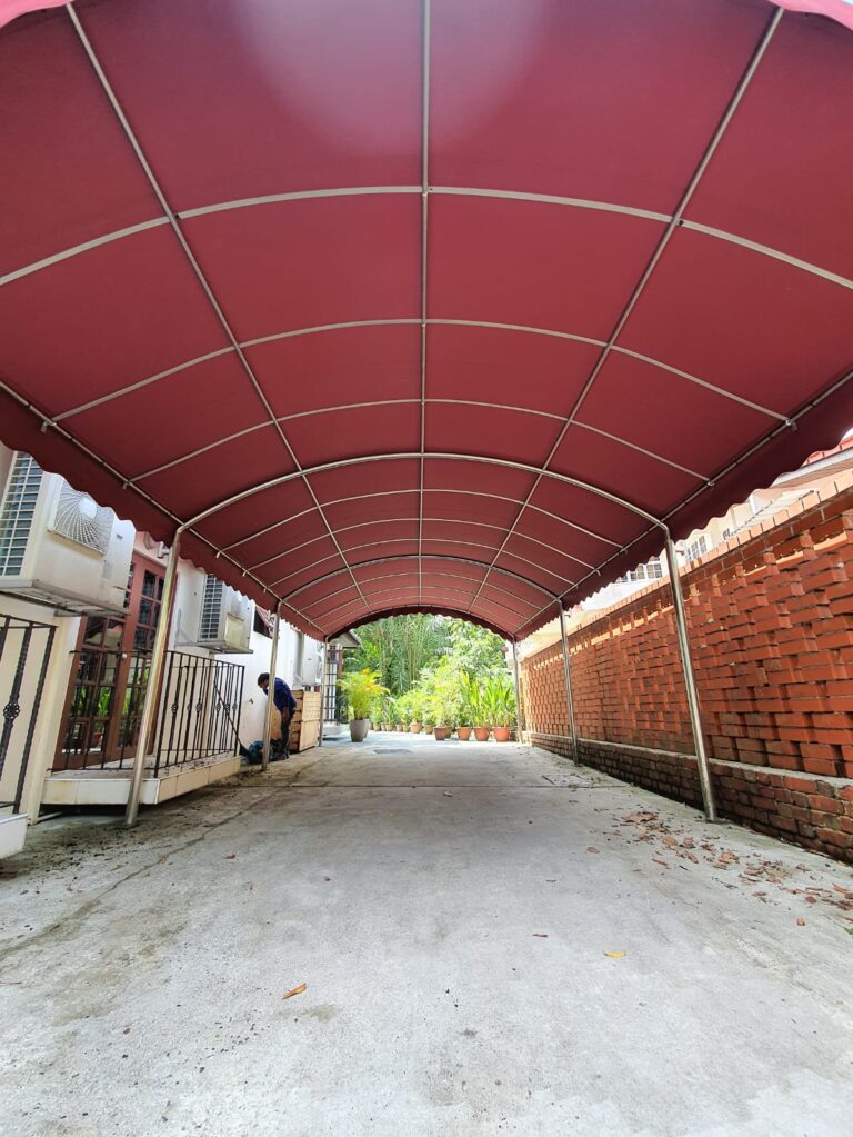 Canvas Canopy Installation | Outdoor Canopy Tent in Singapore